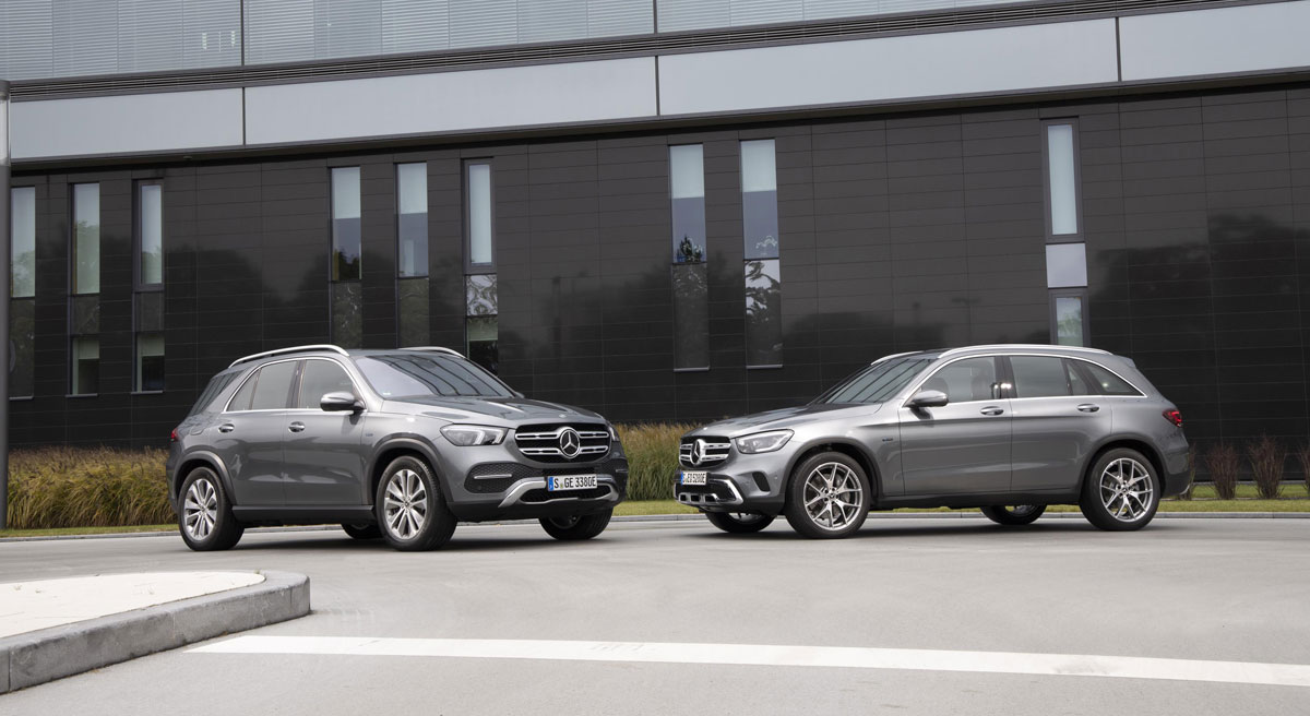 The New Mercedes-Benz GLC 300E & GLE 350DE Plug-In Hybrids